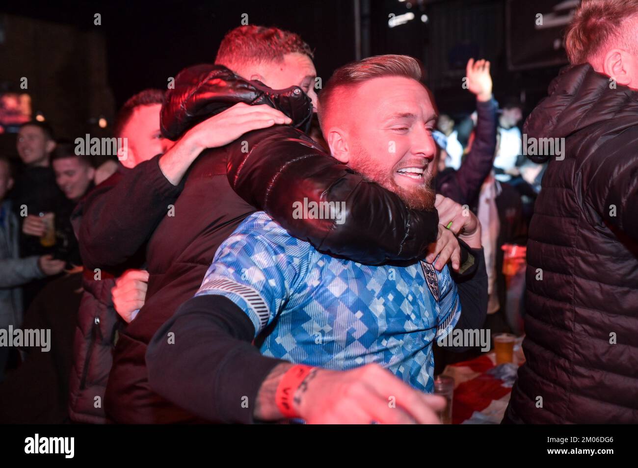 The Mill, Digbeth, Birmingham, December 4th 2022 - England fans go Wild ...