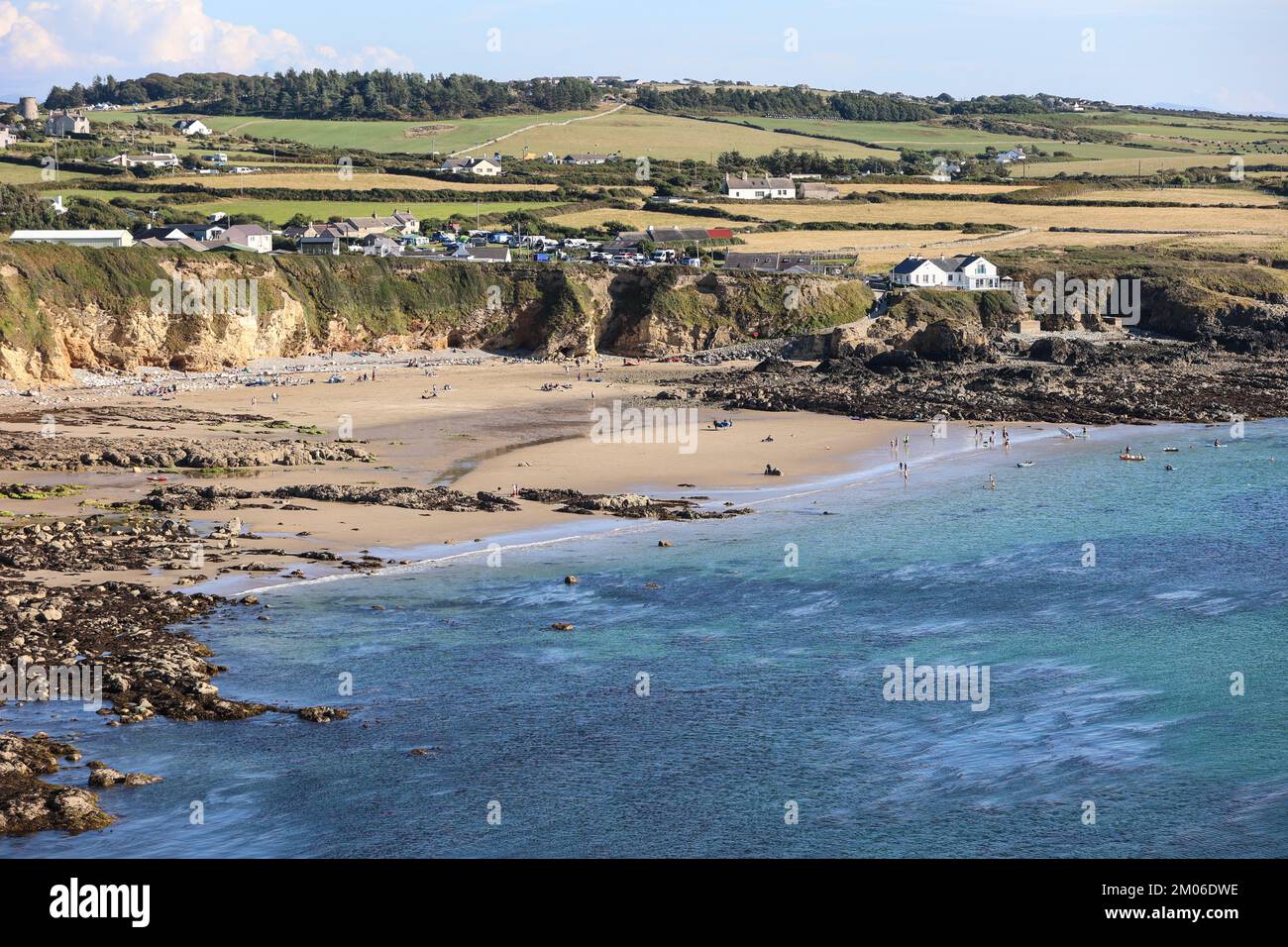 Remote,north coast,coastline,of,Anglesey,island,off,North Wales,Wales ...