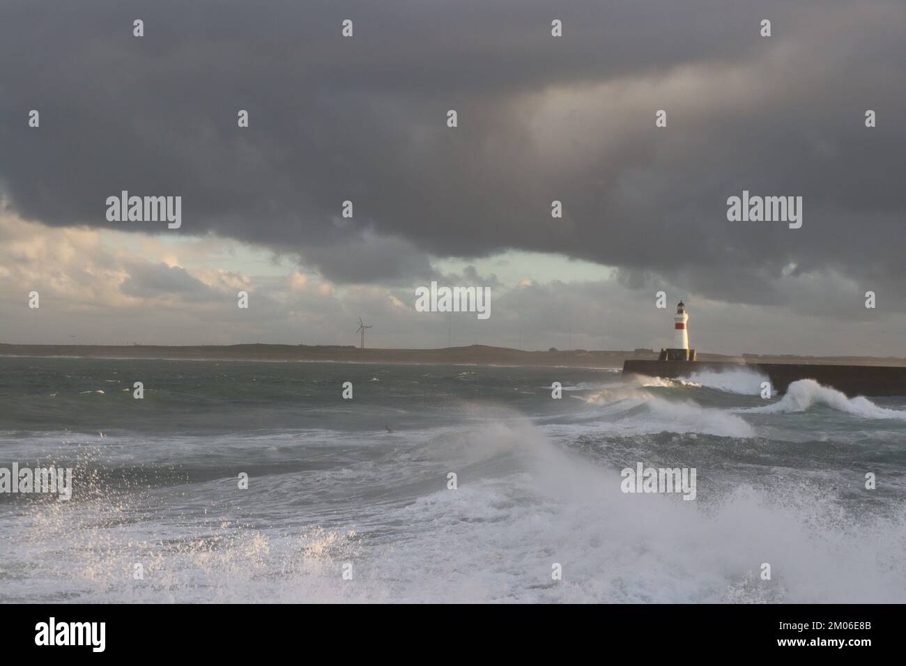 Stormy sea at the Golden Horn, Fraserburgh Stock Photo - Alamy