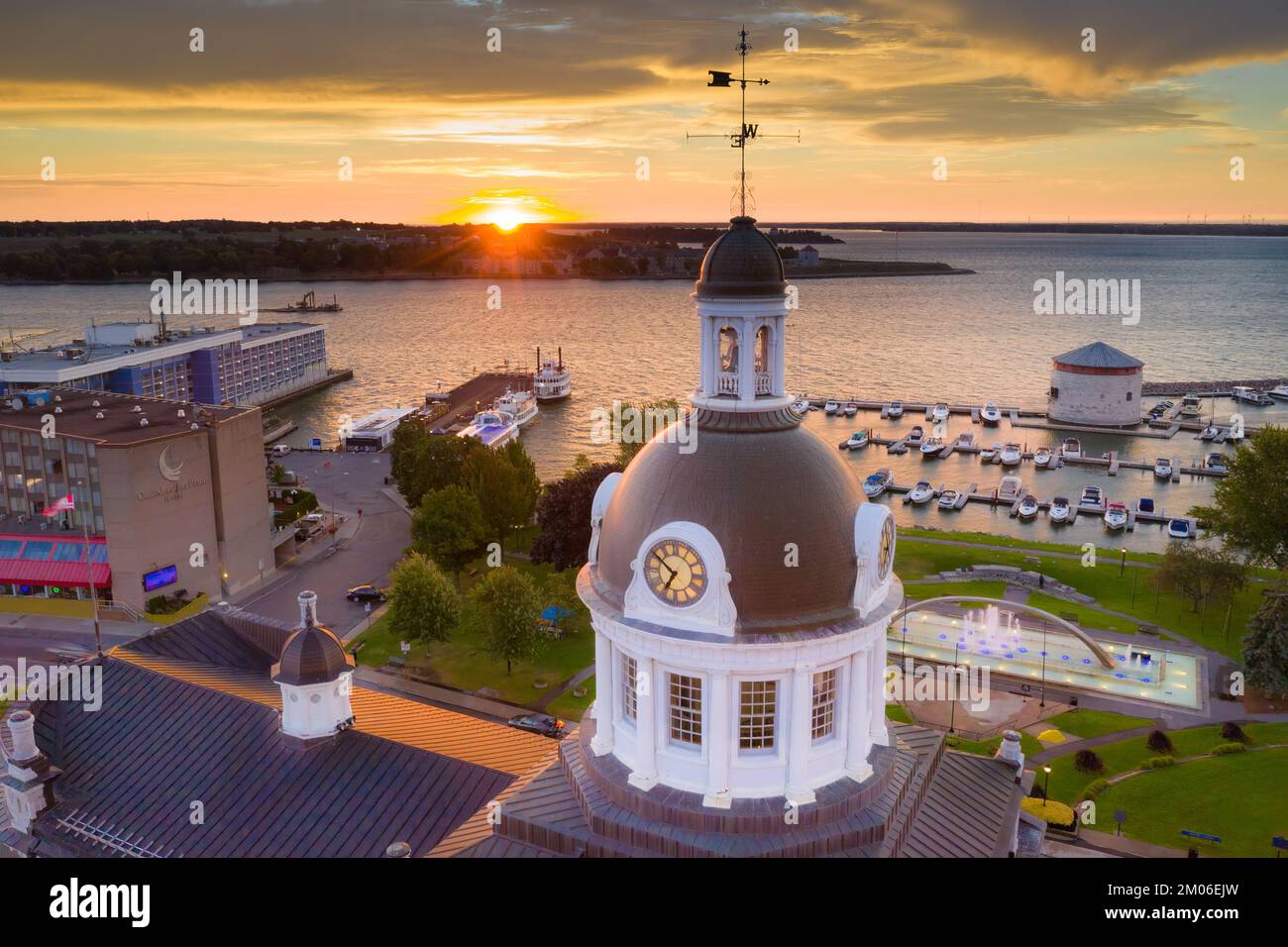 Kingston Clock Tower Stock Photo - Alamy