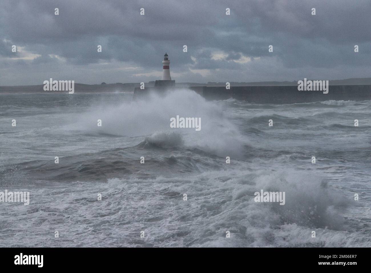 Stormy sea at the Golden Horn, Fraserburgh Stock Photo - Alamy