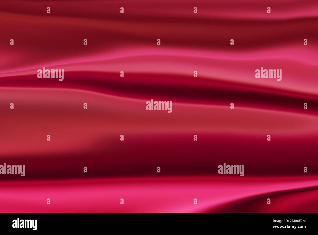 Abstract red color wave. Long horizontal background. Horizontally Stock ...