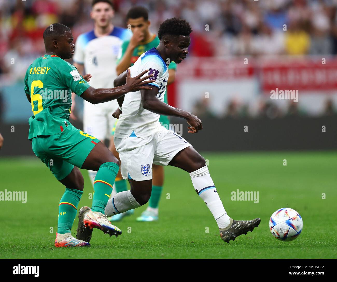 Bukayo saka england senegal hi-res stock photography and images - Alamy