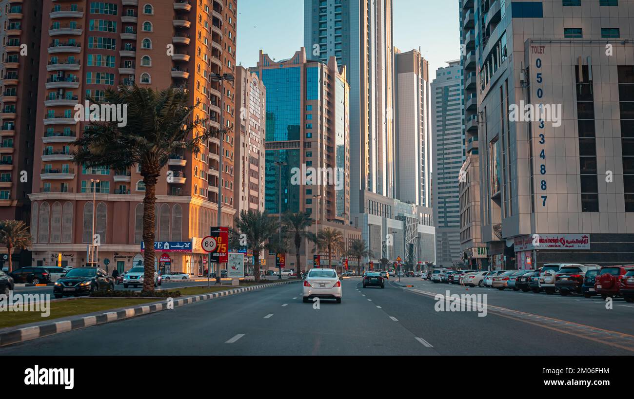 Sharjah construction hi-res stock photography and images - Alamy