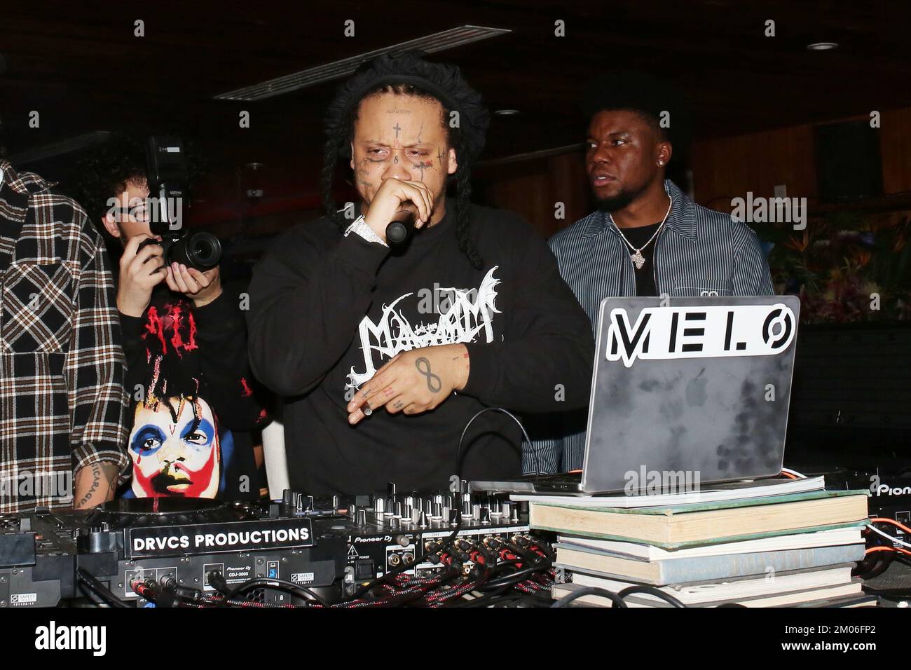 Trippie Redd performs at MAXIM's Annual Art Basel Party at SLS South ...