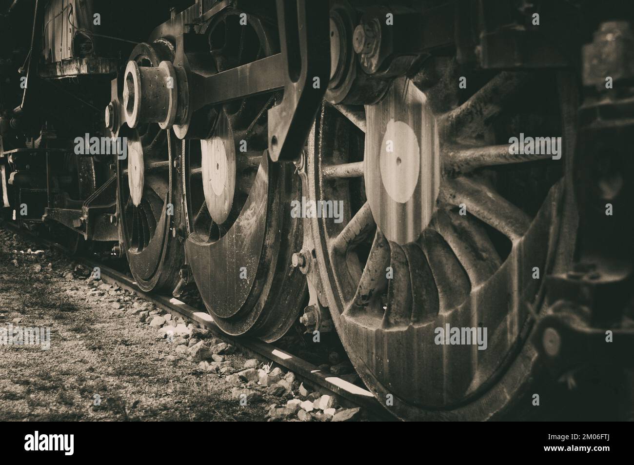 Victorian steam engine wheel hi-res stock photography and images - Alamy