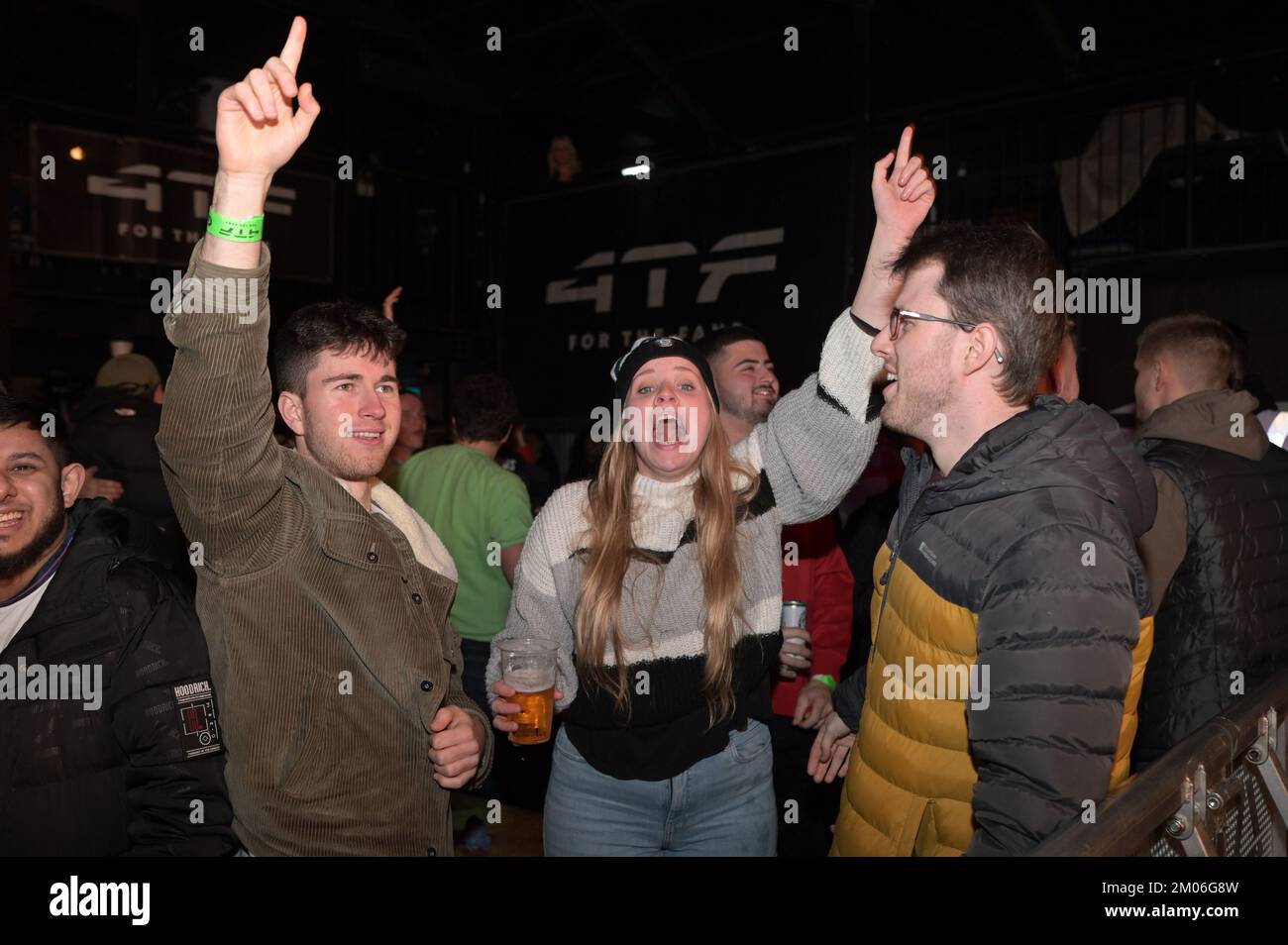 The Mill, Digbeth, Birmingham, December 4th 2022 - England fans go Wild ...