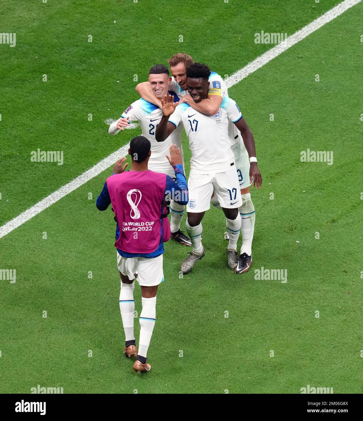 Bukayo saka england senegal hi-res stock photography and images - Alamy