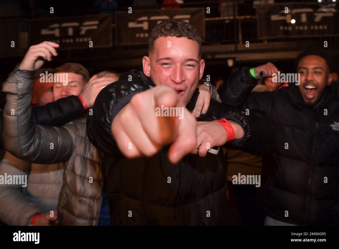 The Mill, Digbeth, Birmingham, December 4th 2022 - England fans go Wild ...