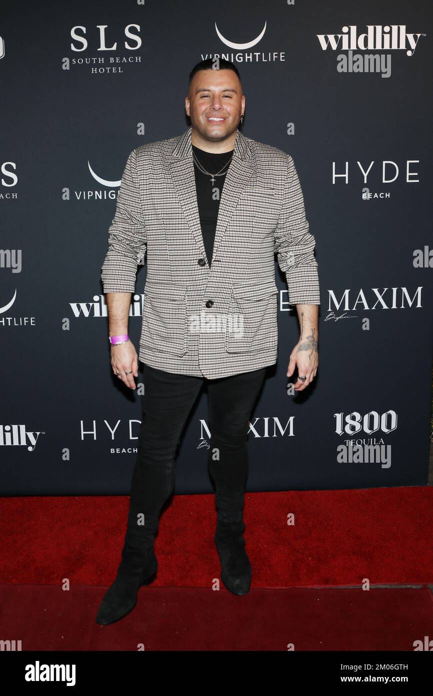Miami, United States. 04th Dec, 2022. Johnny Donovan attends MAXIM's ...