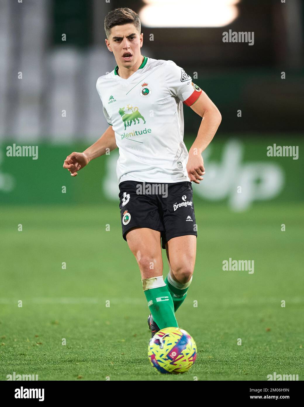 Inigo Sainz-Maza of Real Racing Club during La Liga Smartbank match ...