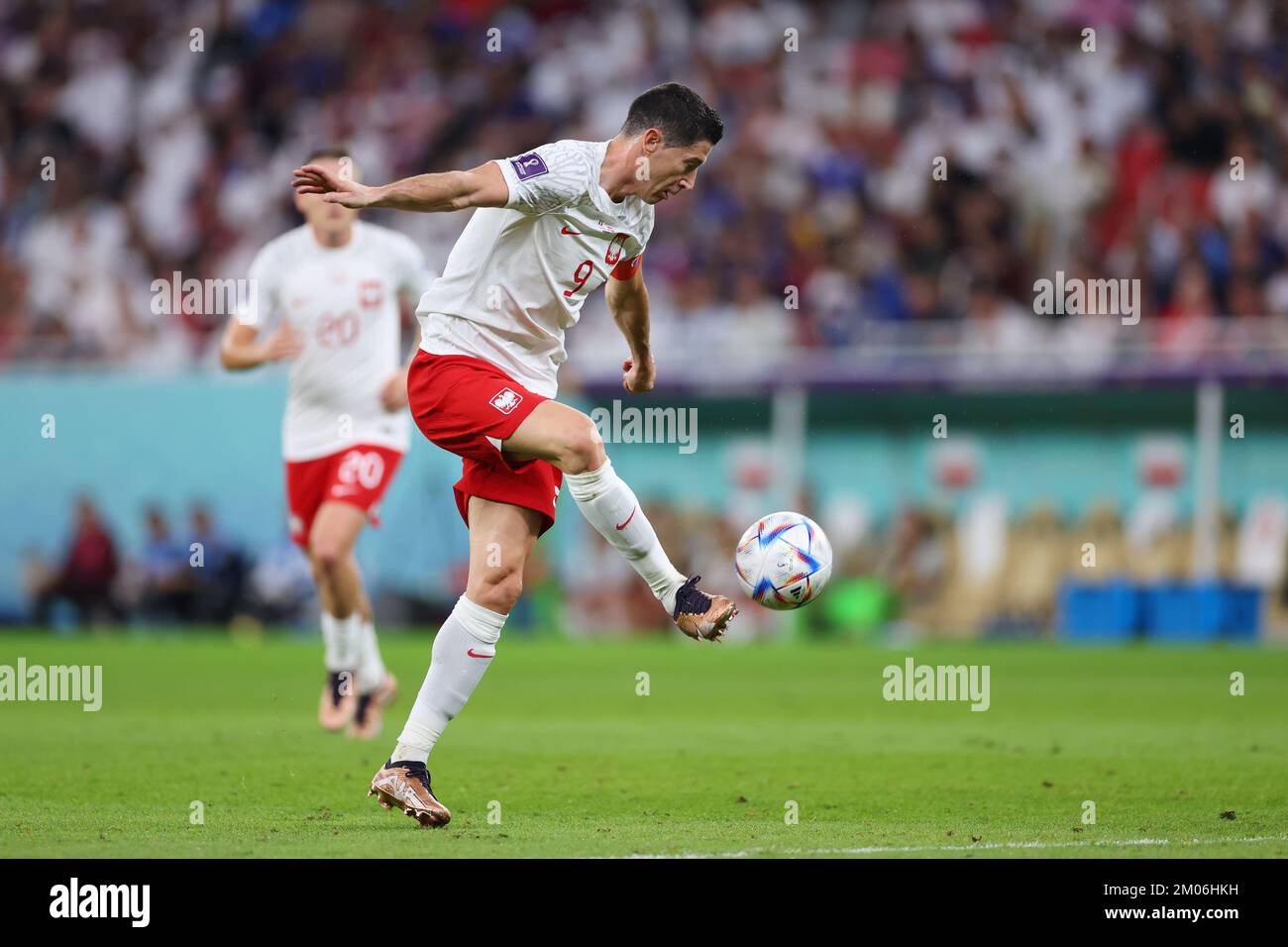 Doha, Qatar. 4th Dec, 2022. Robert Lewandowski (POL) Football/Soccer ...