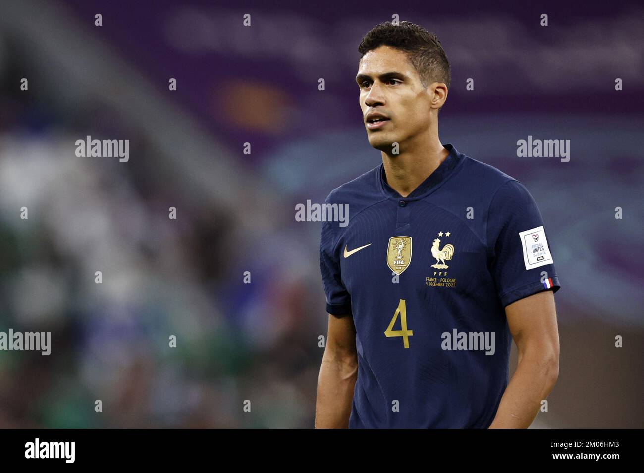Doha, Qatar. 04th Dec, 2022. DOHA - Raphael Varane of France during the ...