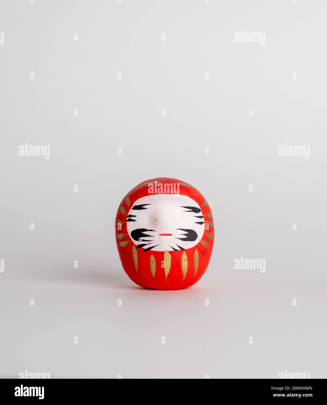 Traditional Japanese doll "Daruma" isolated on white background Stock ...