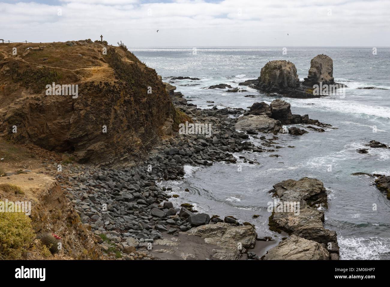 Punta de Lobos in Pichilemu, Chile Stock Photo - Alamy