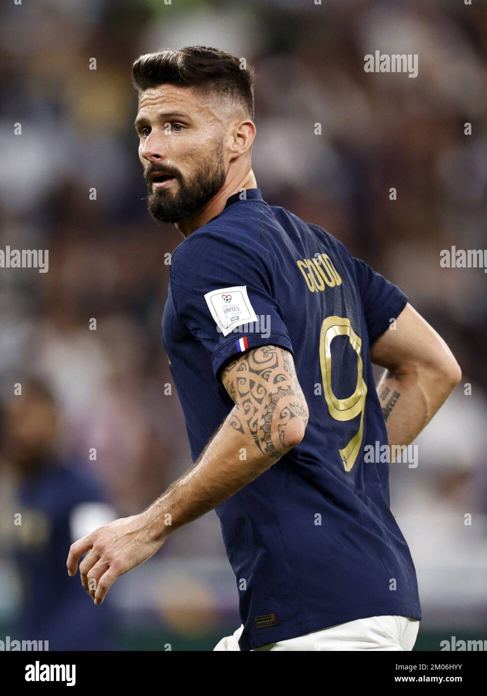 Doha, Qatar. 04th Dec, 2022. DOHA - Olivier Giroud of France during the ...