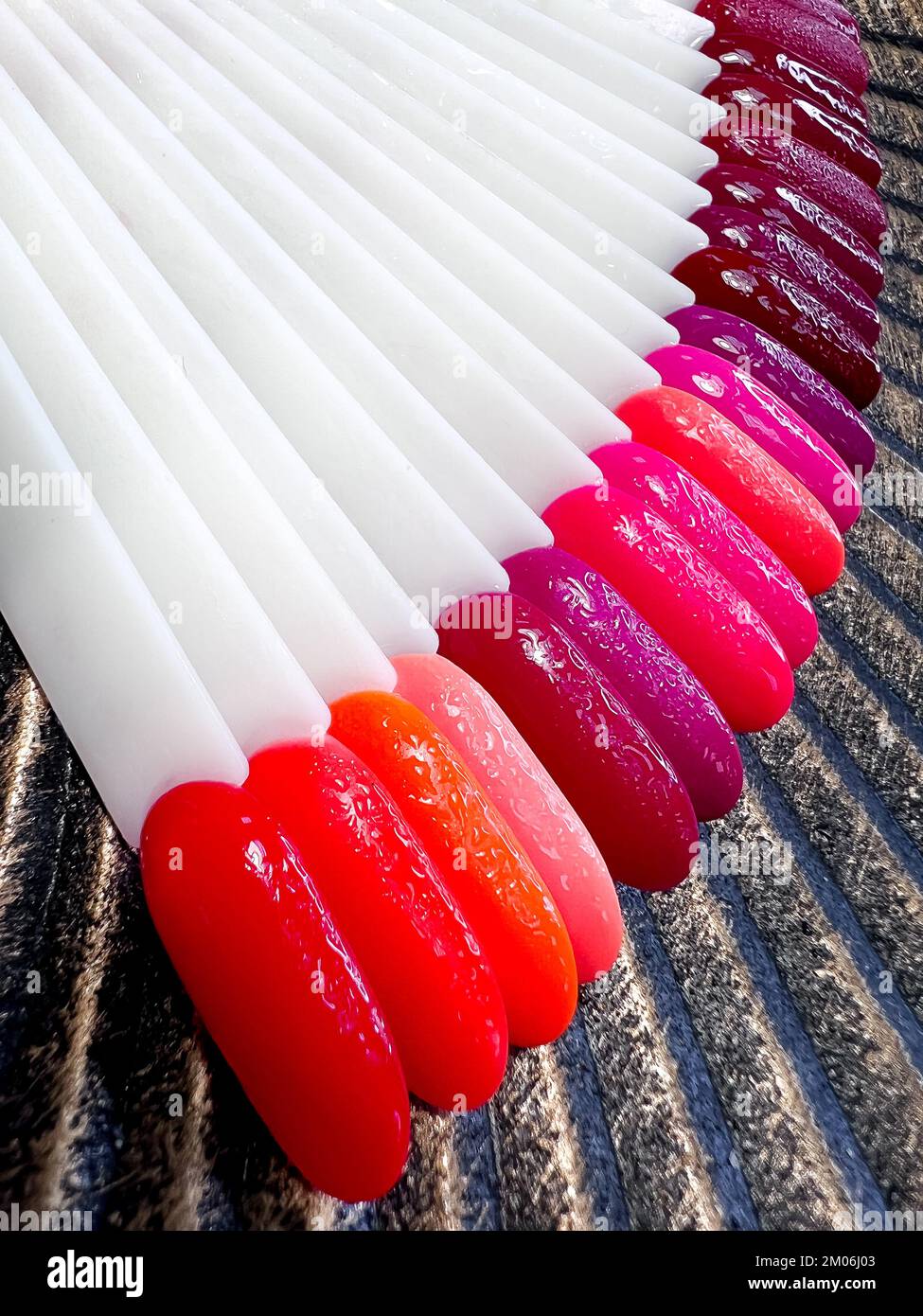 Nail color palette hi-res stock photography and images - Alamy