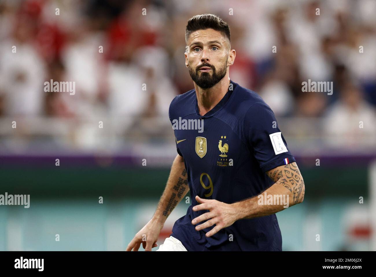 Doha, Qatar. 04th Dec, 2022. DOHA - Olivier Giroud of France during the ...