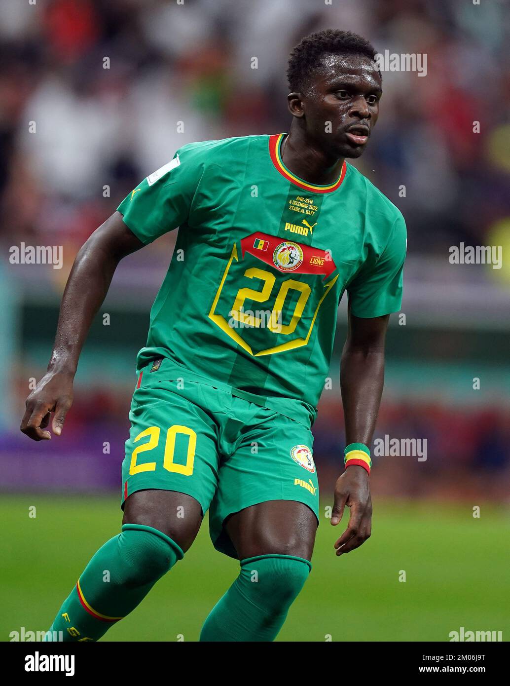 Senegal's Bamba Dieng during the FIFA World Cup Round of Sixteen match ...