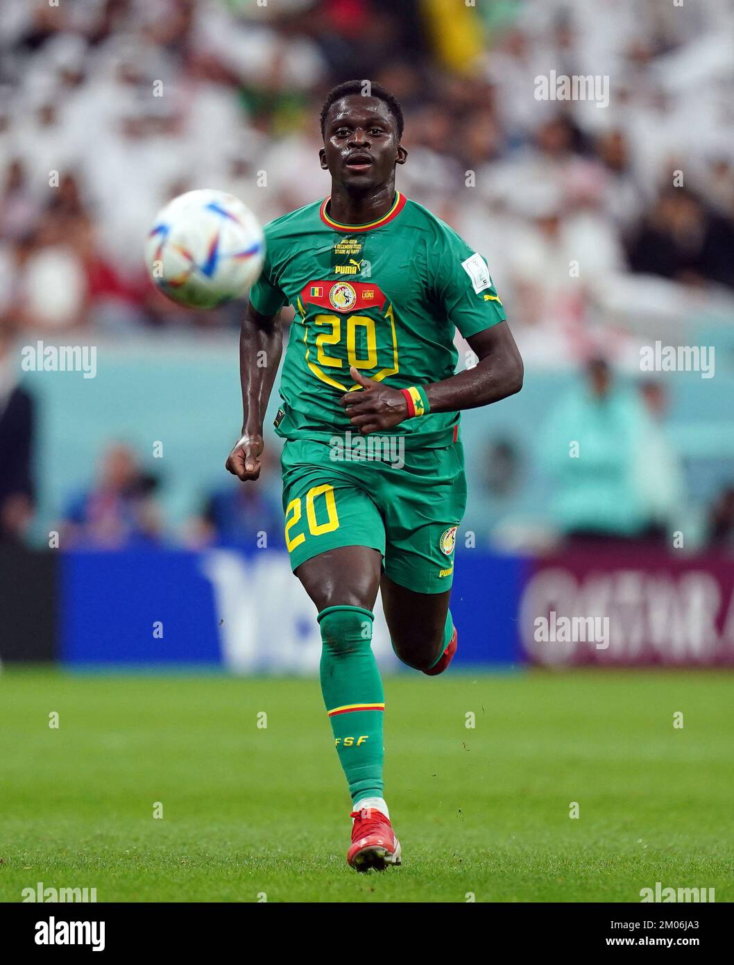 Senegal's Bamba Dieng during the FIFA World Cup Round of Sixteen match ...