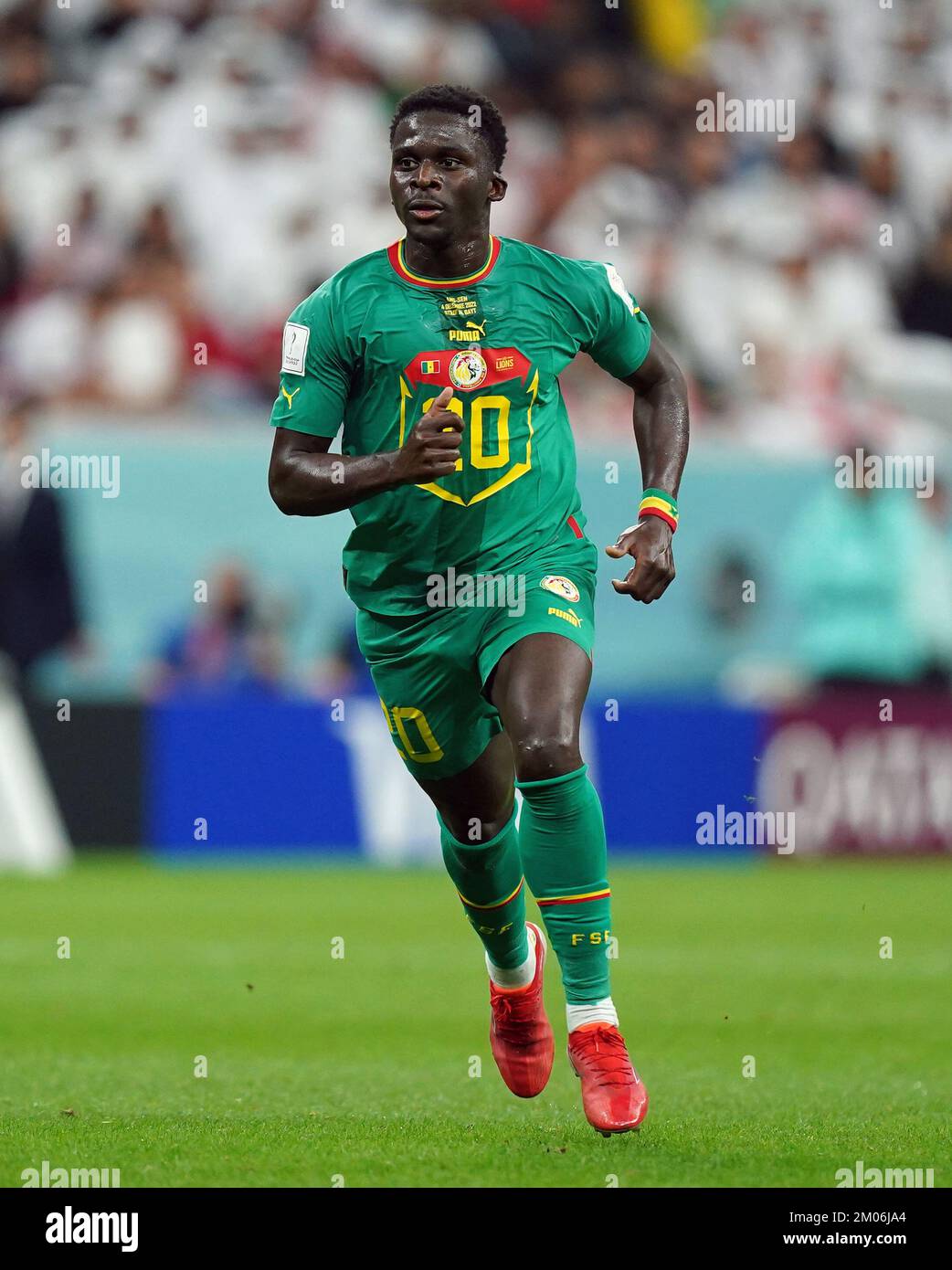 Senegal's Bamba Dieng during the FIFA World Cup Round of Sixteen match ...