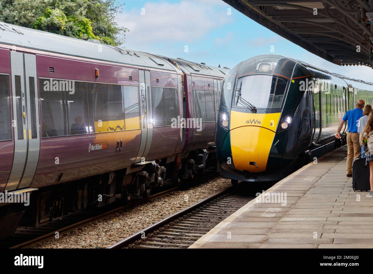 GWR Hitachi Class 800 intercity express train 800035 Naomi Betts in ...
