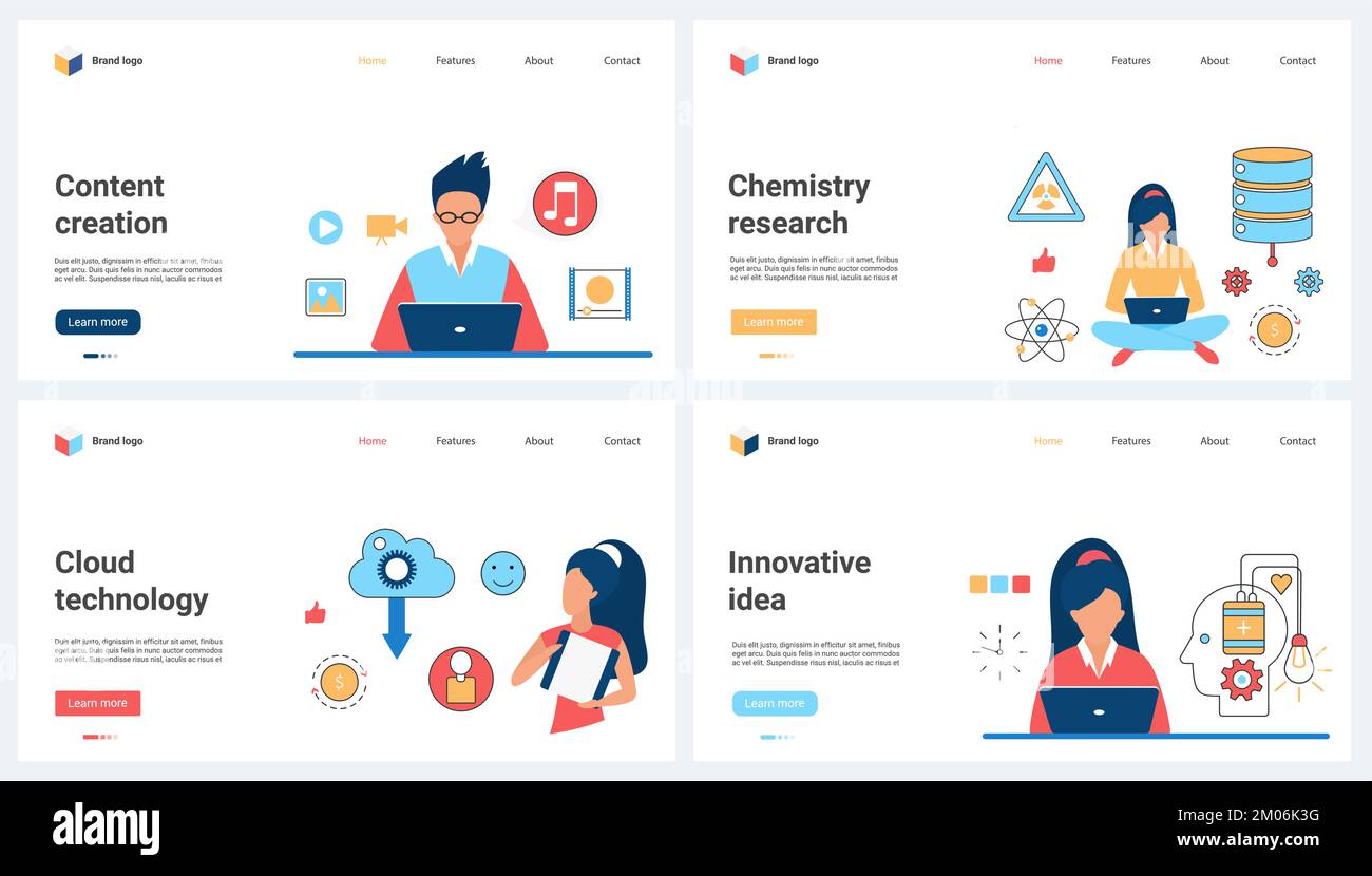 Content creation, cloud technology, science lab research in chemistry ...