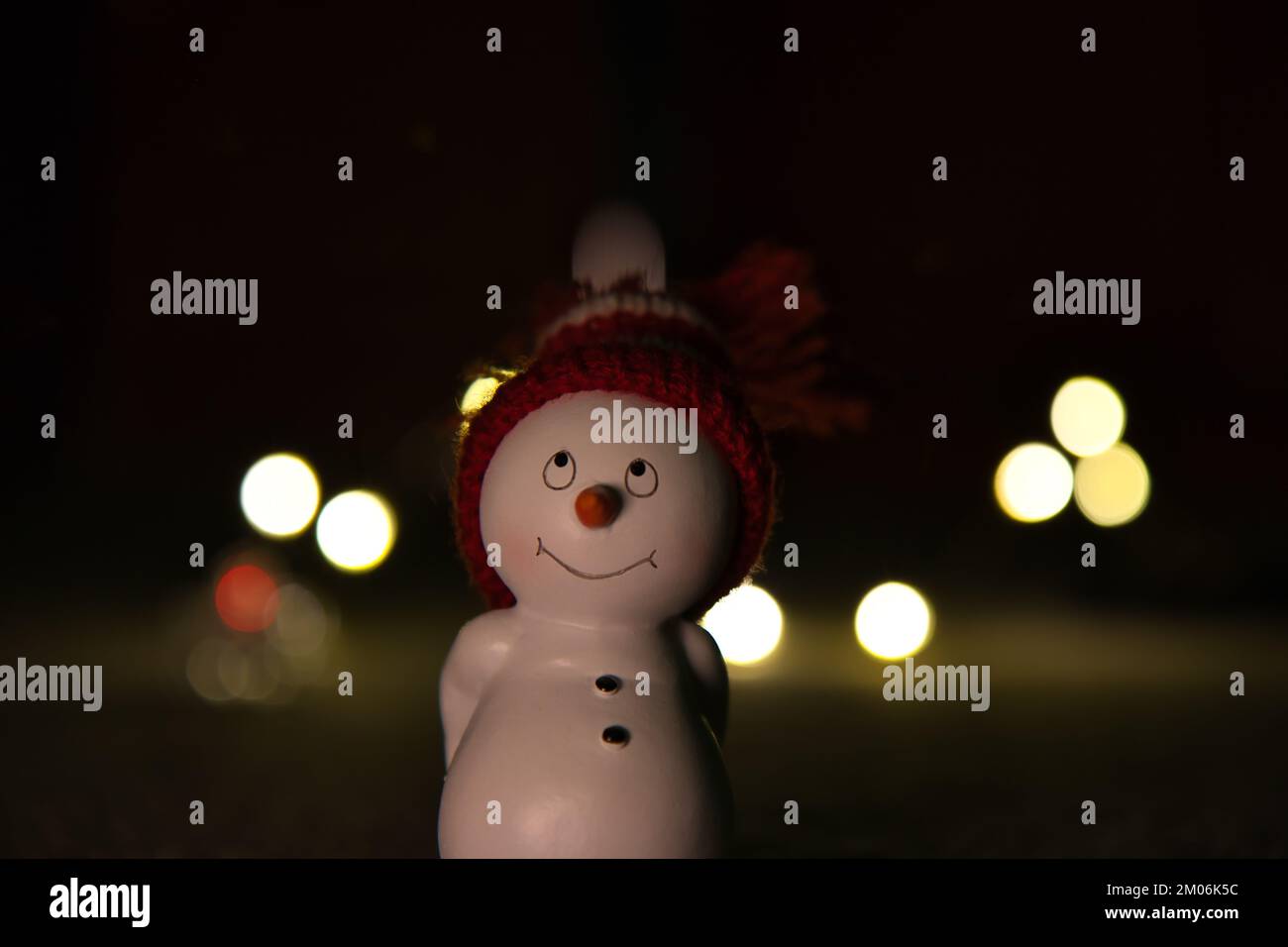 Decorated new year christmas snowman hi-res stock photography and ...