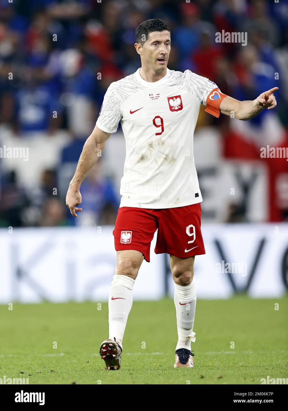 Doha, Qatar. 04th Dec, 2022. DOHA - Robert Lewandowski of Poland during ...
