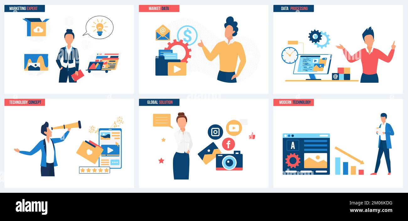 Global solutions of marketing experts, market data processing with ...