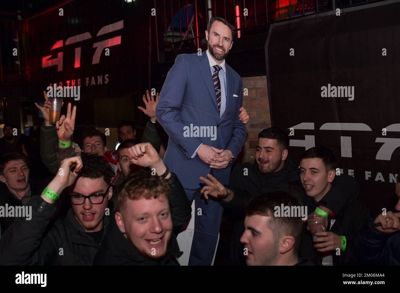 The Mill, Digbeth, Birmingham, December 4th 2022 - England fans ...