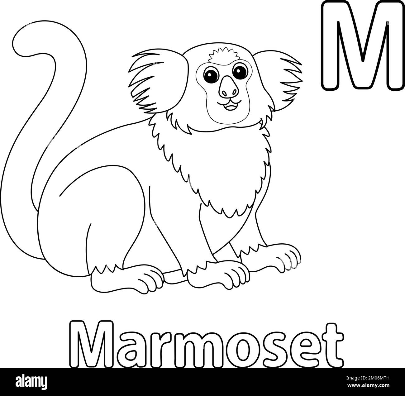 Marmoset Alphabet ABC Isolated Coloring Page Z Stock Vector Image & Art ... Marmoset Alphabet ABC Isolated Coloring Page Z Stock Vector Image & Art ...