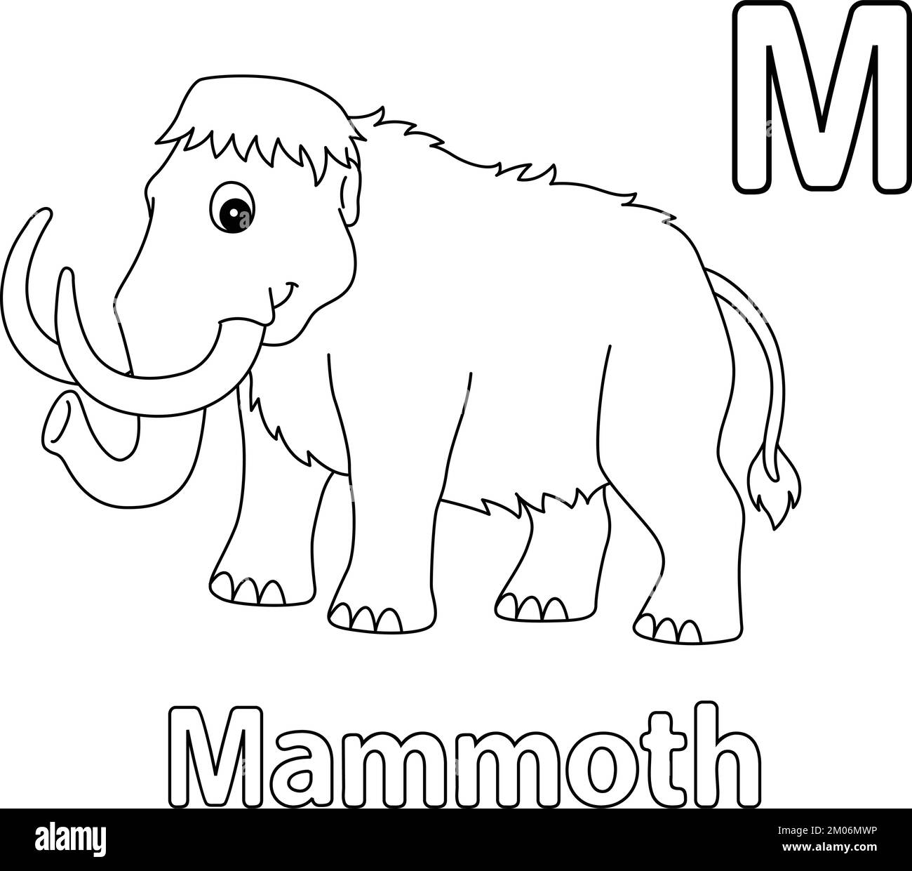 Letter m tracing hi-res stock photography and images - Alamy