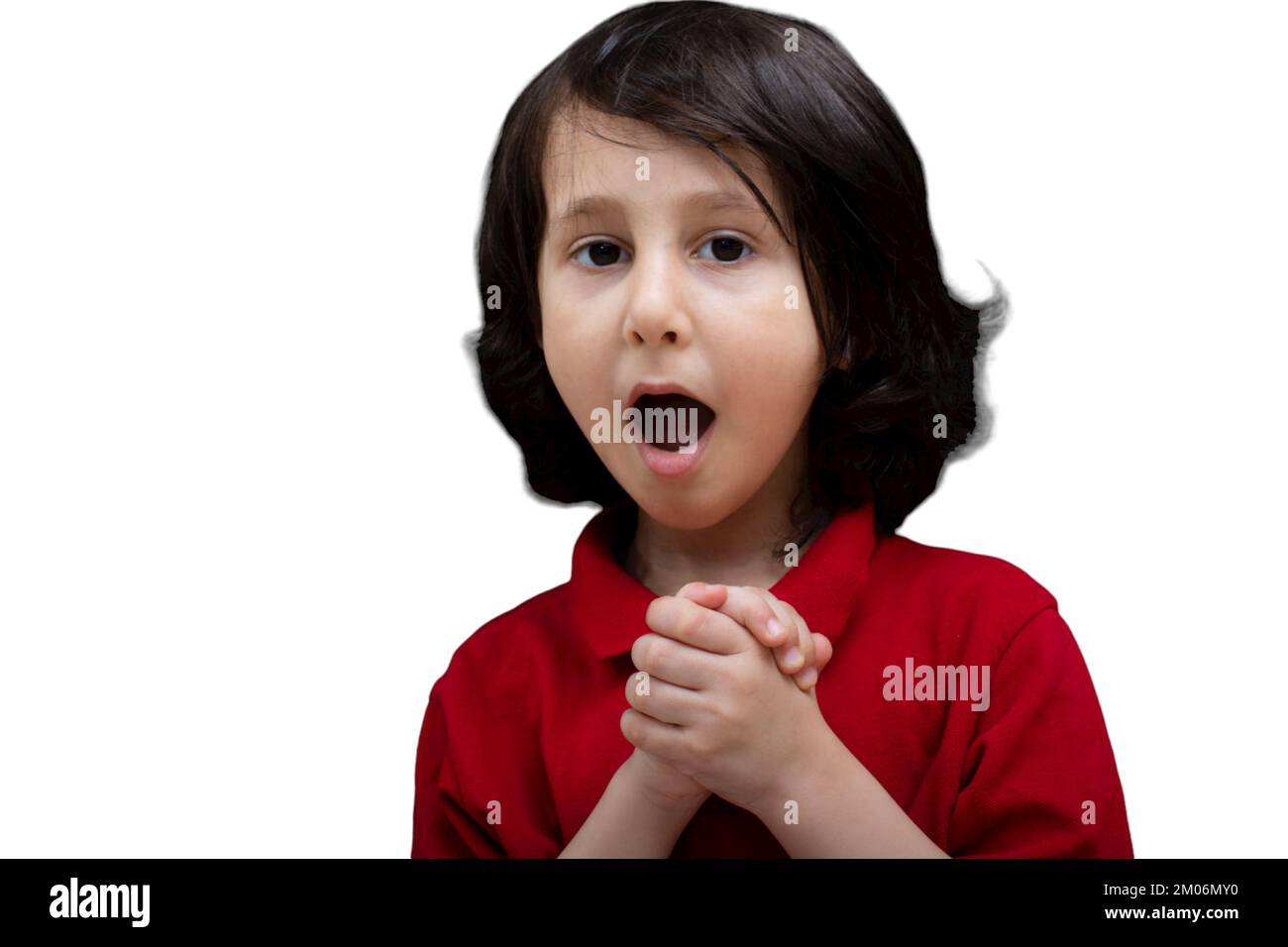 boy isolated on a white background. Cute happy child, positive face ...