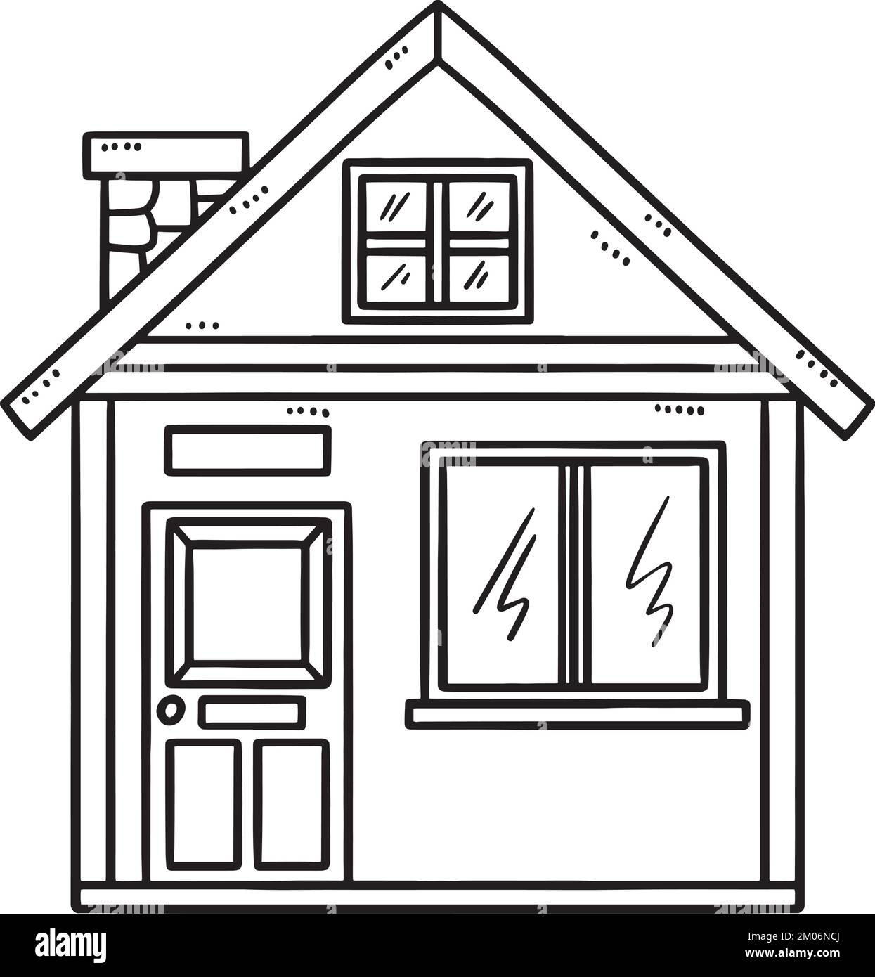 Spring House Isolated Coloring Page for Kids Stock Vector Image & Art ... Spring House Isolated Coloring Page for Kids Stock Vector Image & Art ...