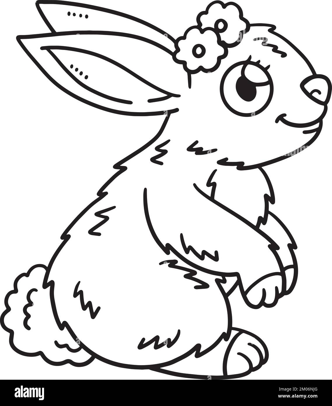 Flower on sunny spring Stock Vector Images - Alamy