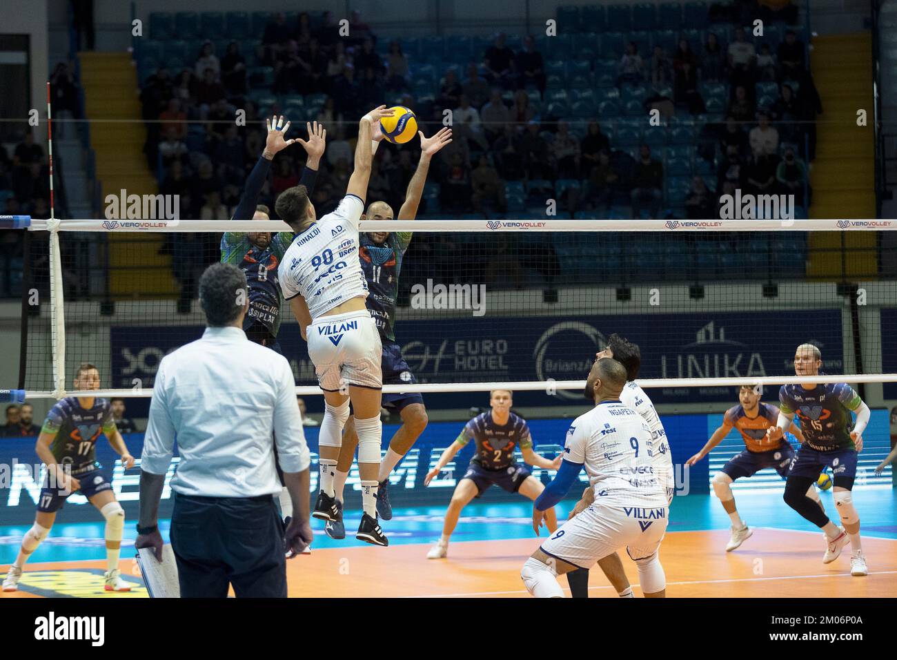 Arena di Monza, Monza, Italy, December 04, 2022, Spike of Tommaso ...