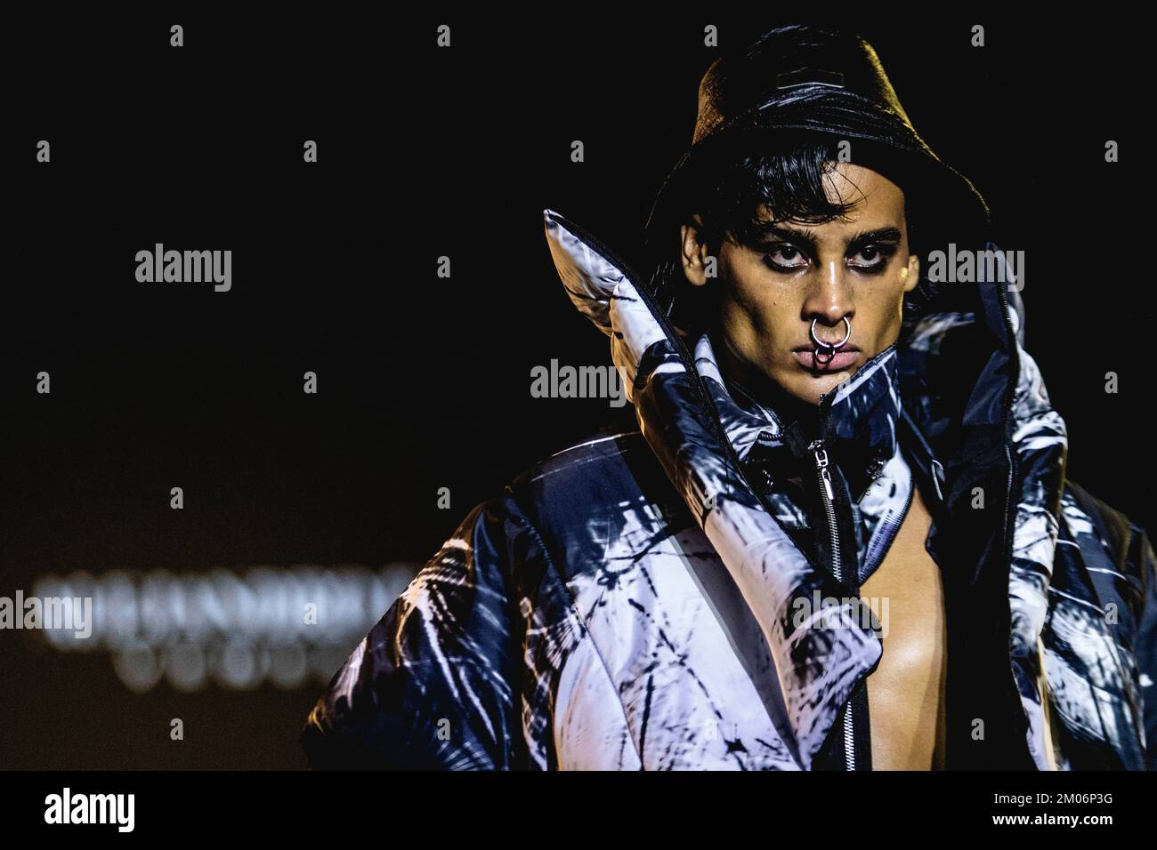 December 3, 2022: December 03, 2022. A model from the clothing brand ...