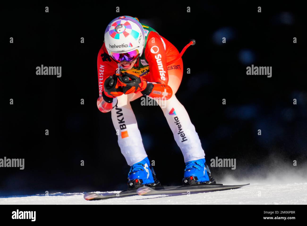 December 4, 2022, LAKE LOUISE, AB, Canada: Switzerland's Michelle Gisin ...