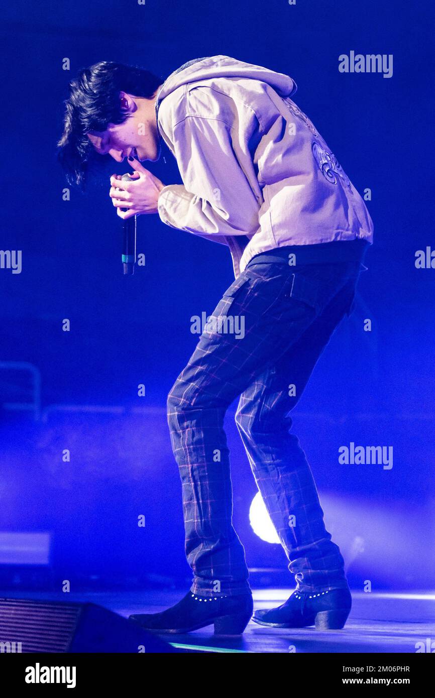 Huddy performs during 99.7 Now's Poptopia 2022 at SAP Center on ...