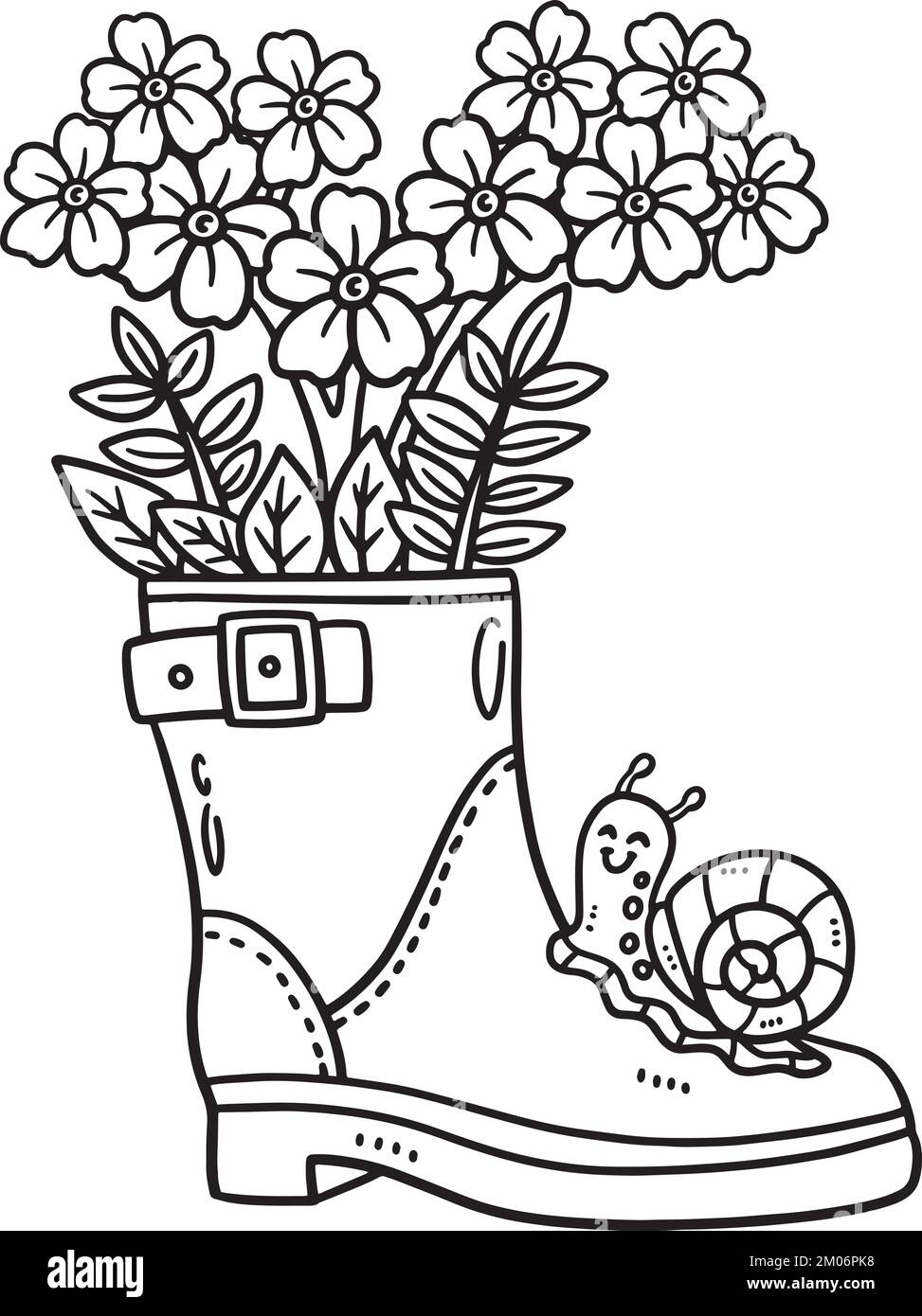 Rain Boots Coloring Page
