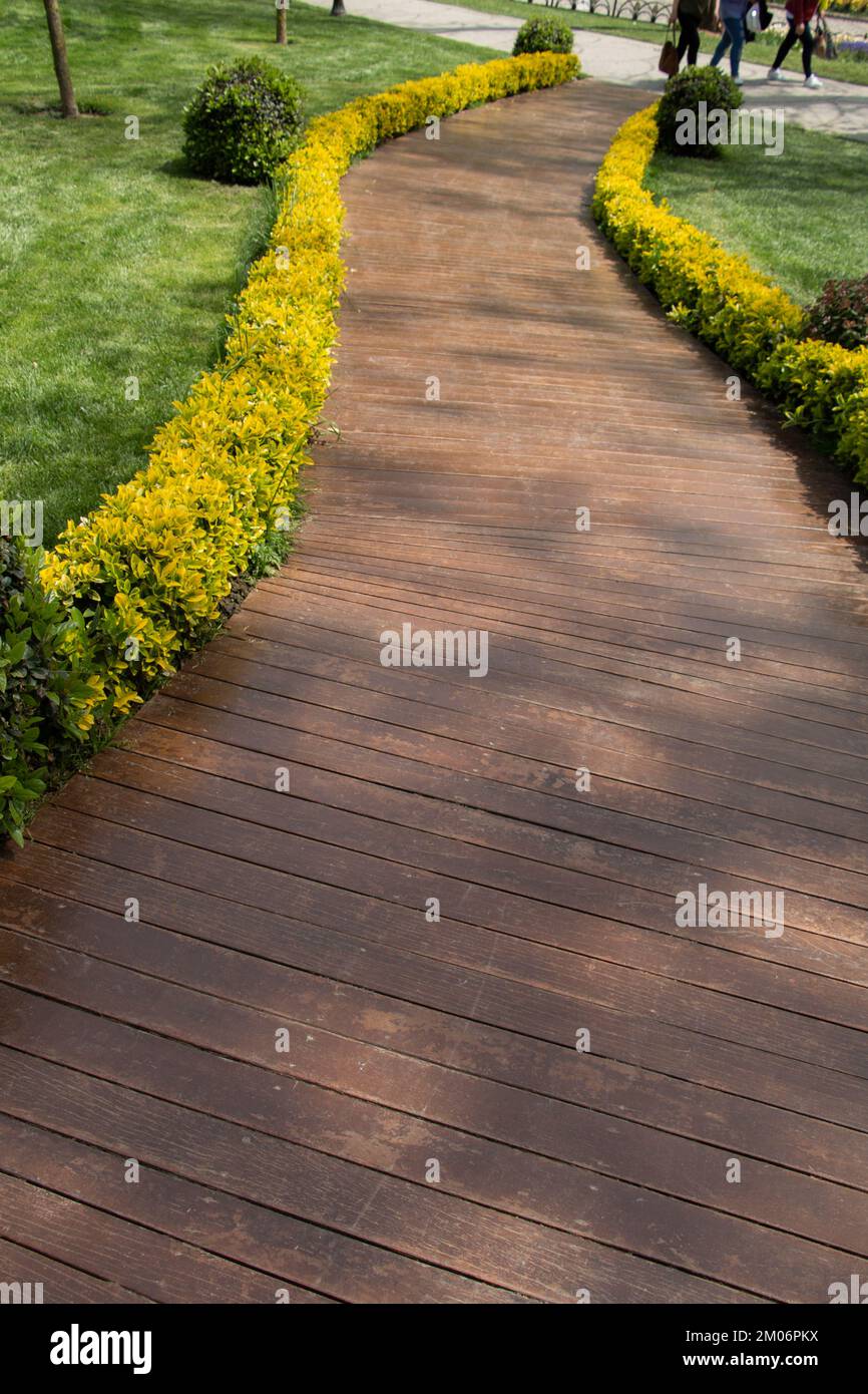 Hiking path for walking in the view Stock Photo - Alamy