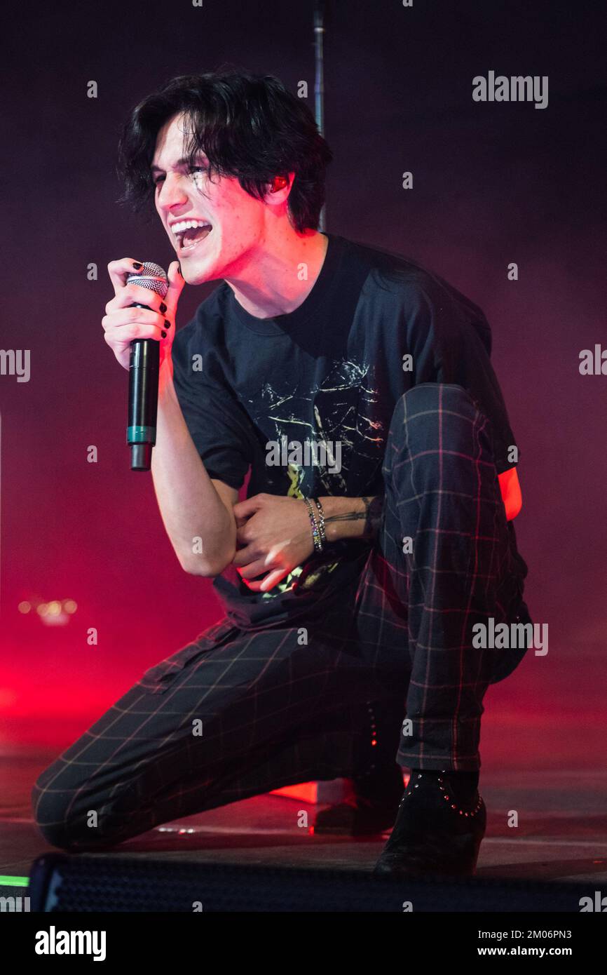 Huddy performs during 99.7 Now's Poptopia 2022 at SAP Center on ...