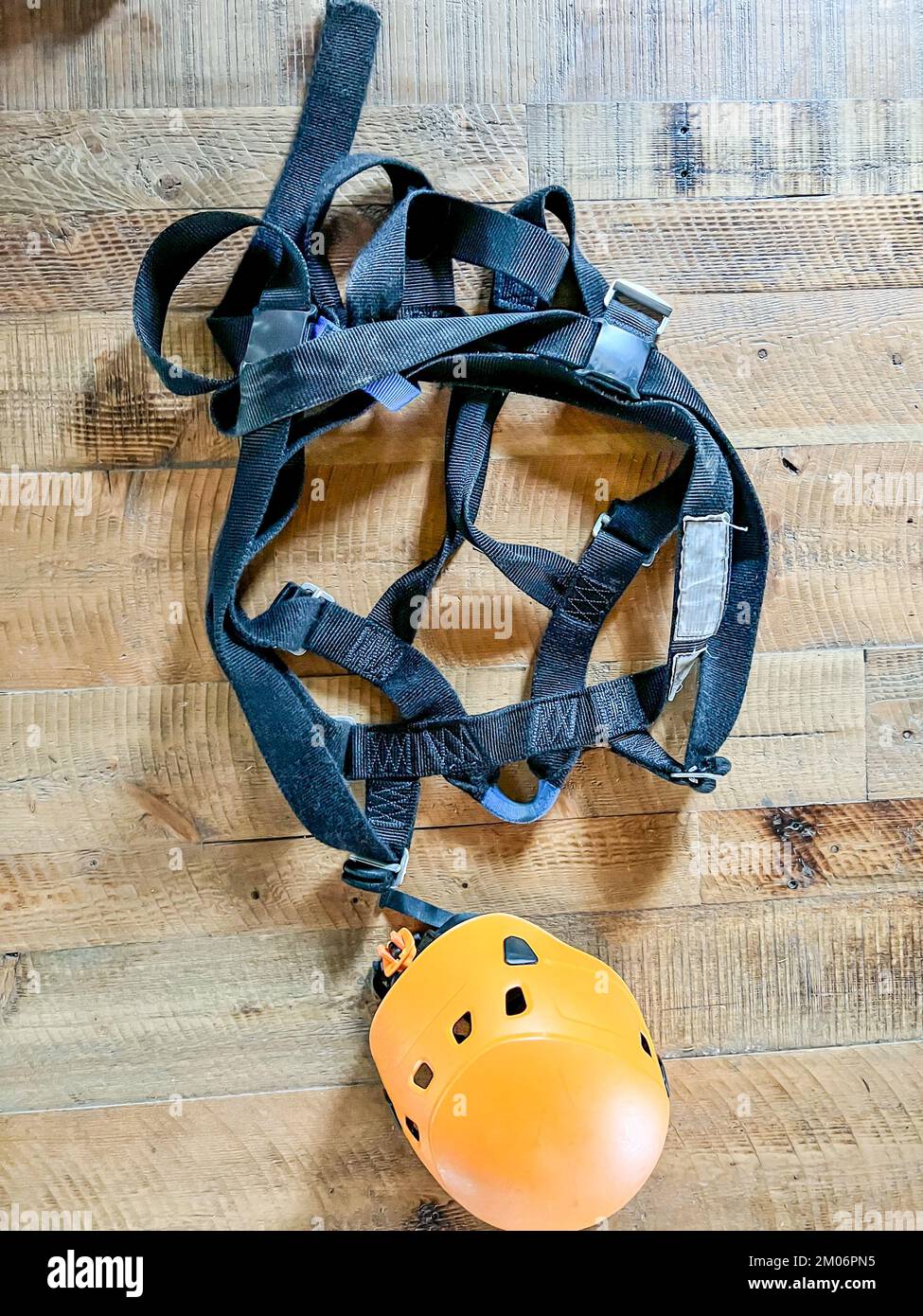 Climbing harness high rope course hi-res stock photography and images ...