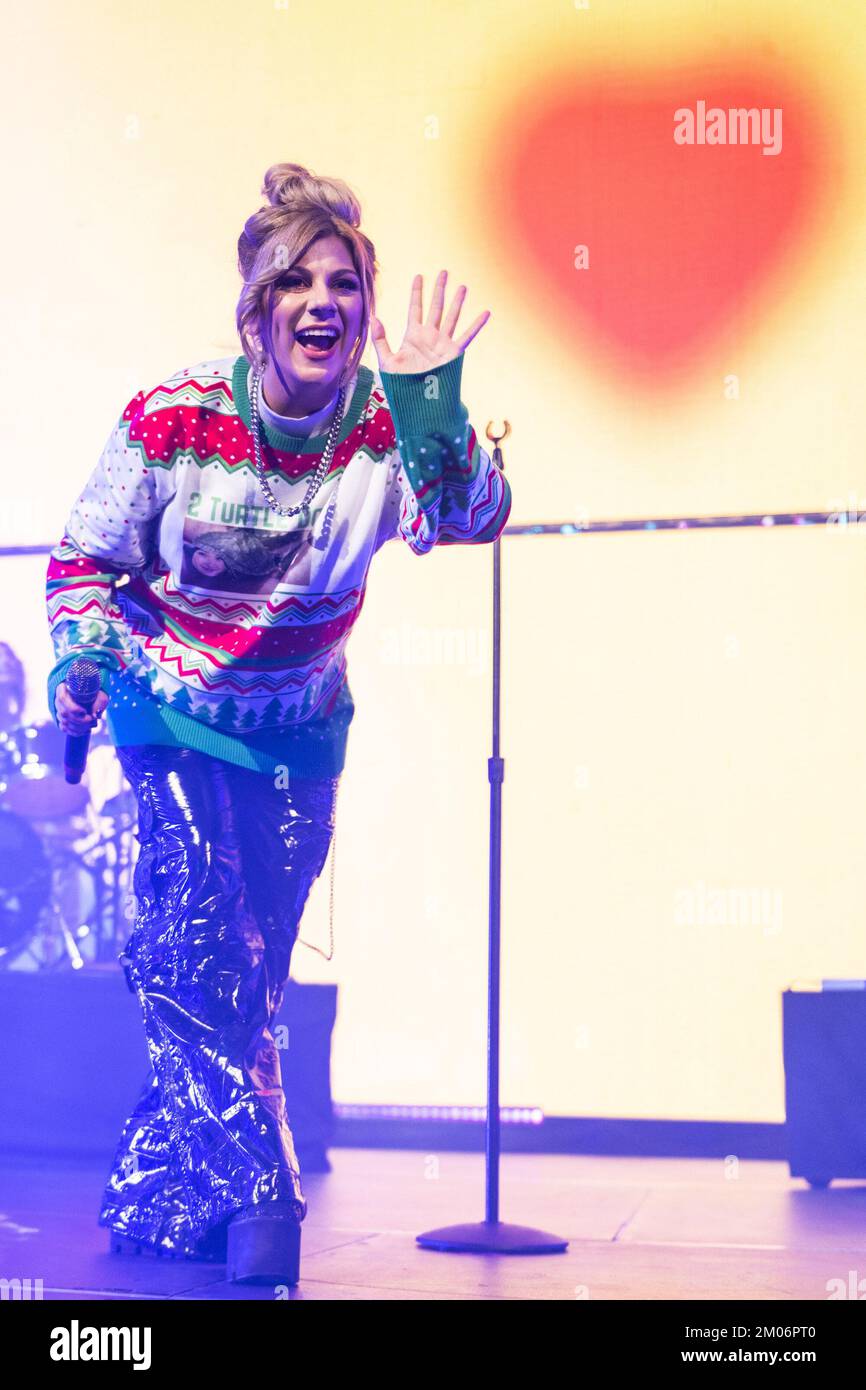 Jax performs during 99.7 Now's Poptopia 2022 at SAP Center on December ...