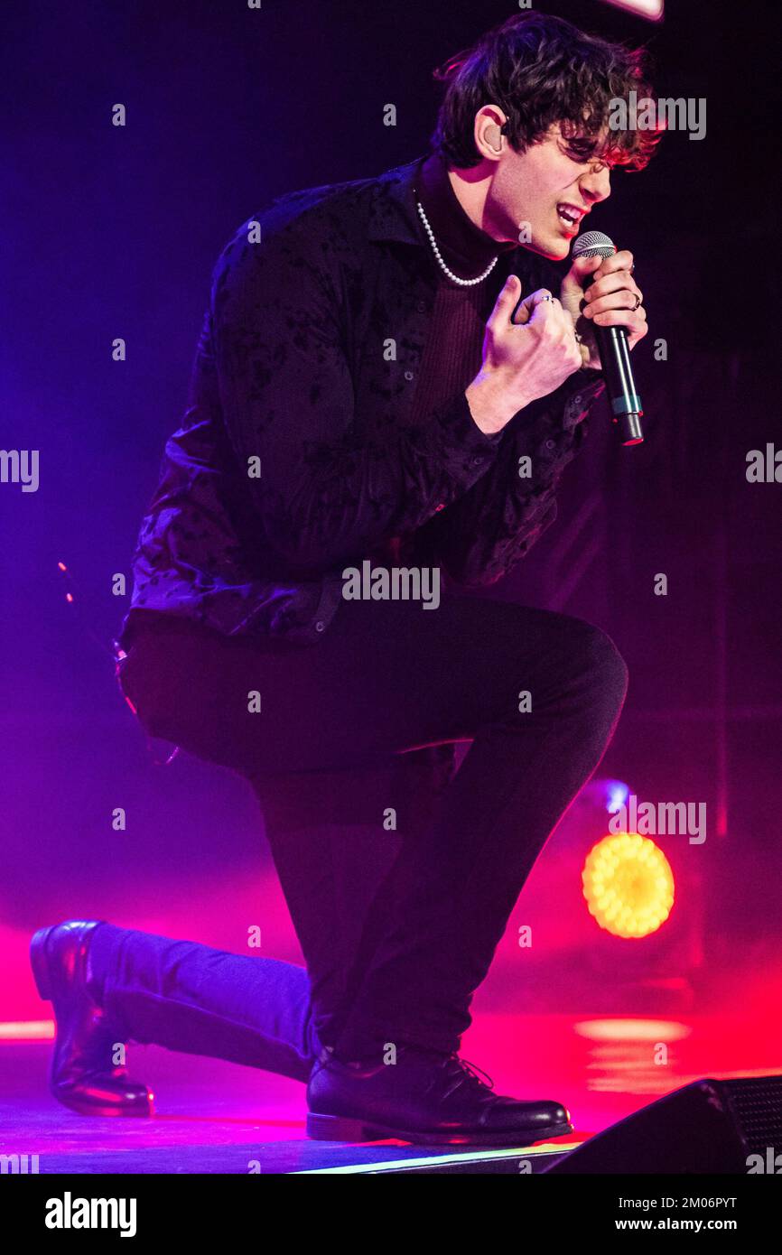 JVKE performs during 99.7 Now's Poptopia 2022 at SAP Center on December 03, 2022 in San Jose ...