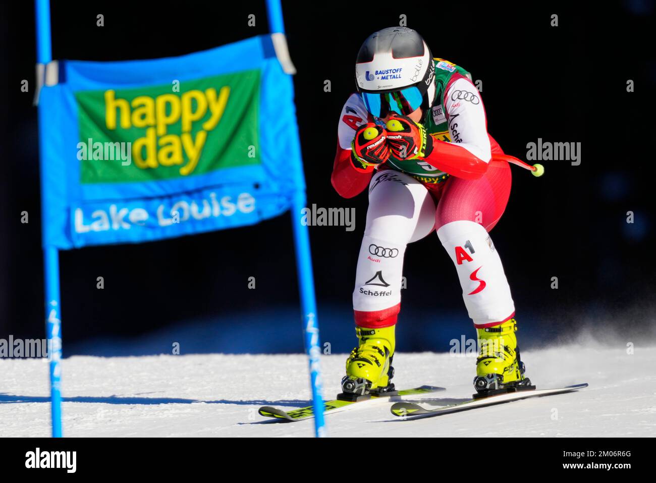 Austria's Nicole Schmidhofer skis the course during the women's World ...