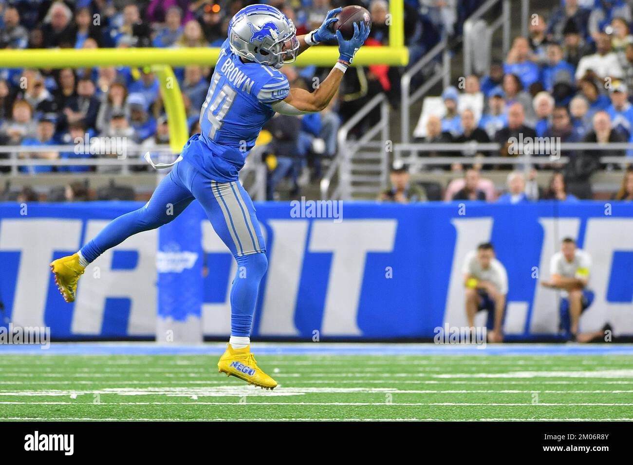 DETROIT, MI - DECEMBER 04: Detroit Lions Wide Receiver (14) Amon-Ra St ...