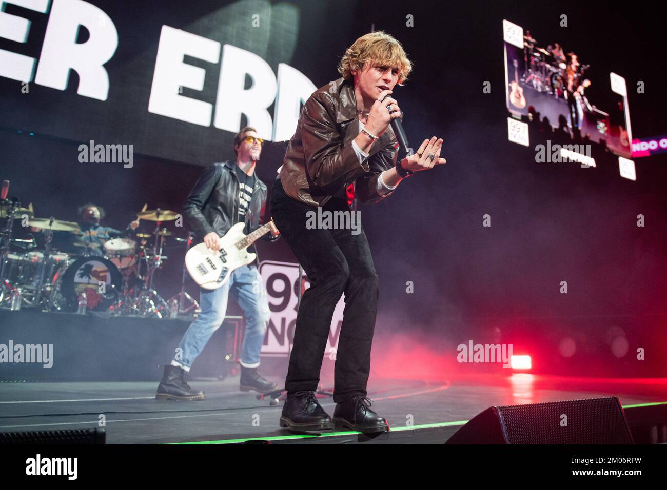 Ross Lynch of The Driver Era performs during 99.7 Now's Poptopia 2022 ...