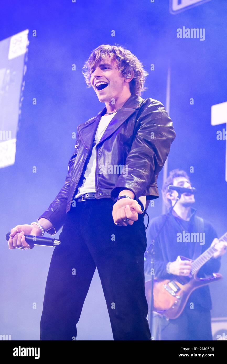 Ross Lynch of The Driver Era performs during 99.7 Now's Poptopia 2022 ...